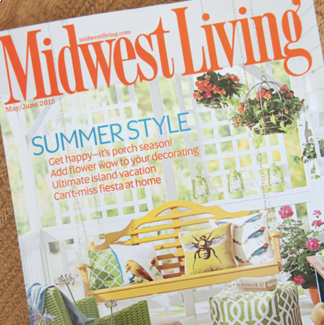 Featured: Pillows in Midwest Living May/June 2015 - Old Made New Featured: Pillows in Midwest Living May/June 2015 - Old Made New